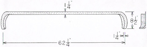 #711 Ragen RV fiberglass tandem fender skirt - ICON Technologies