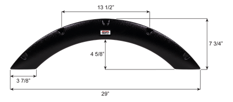 Single Fender Skirt for Coleman Evolution E3 RVs - FS6531