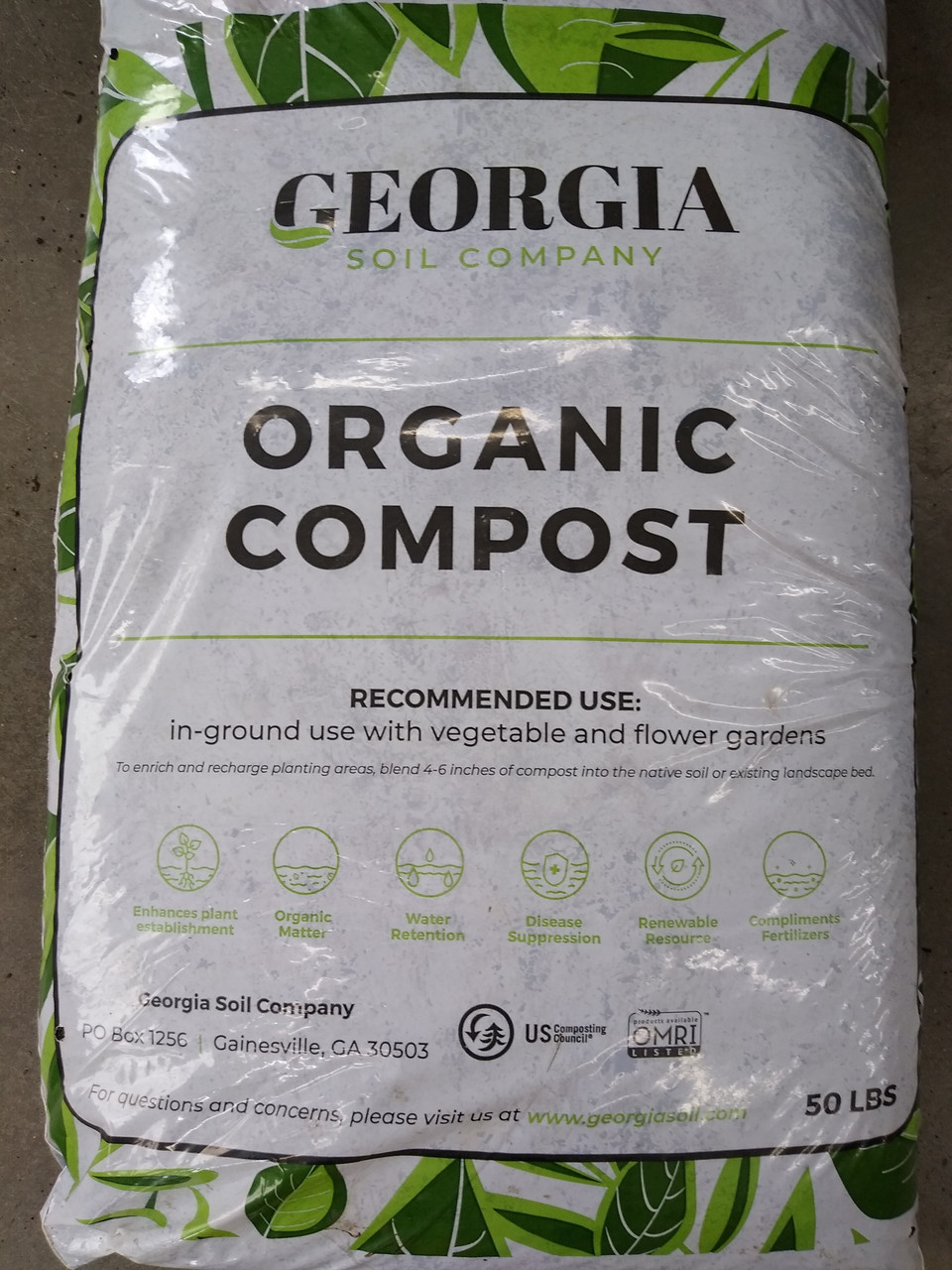 ORGANIC COMPOST OMRI 50LBS - Cofer's Home & Garden