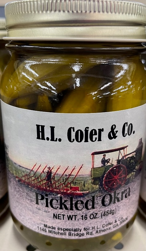 CANNED PICKLED OKRA - Cofer's Home & Garden