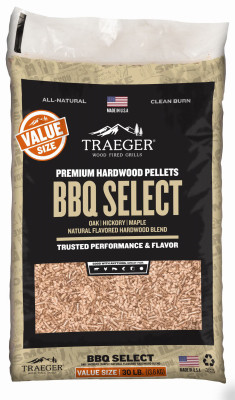TRAEGER BBQ SELECT PELLETS 30LB - Cofer's Home & Garden