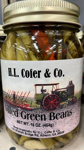 CANNED DILLED GREEN BEANS - Cofer's Home & Garden