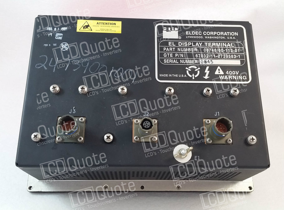 ELDEC Corporation 08748/60-113-01 Original Monitors