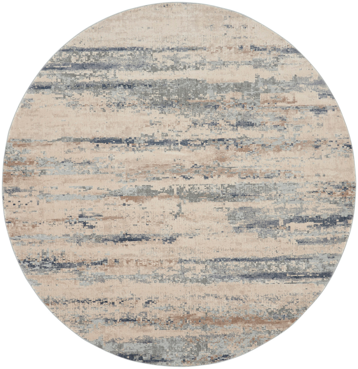Nourison Rustic Textures RUS04 Beige/Grey Area Rug