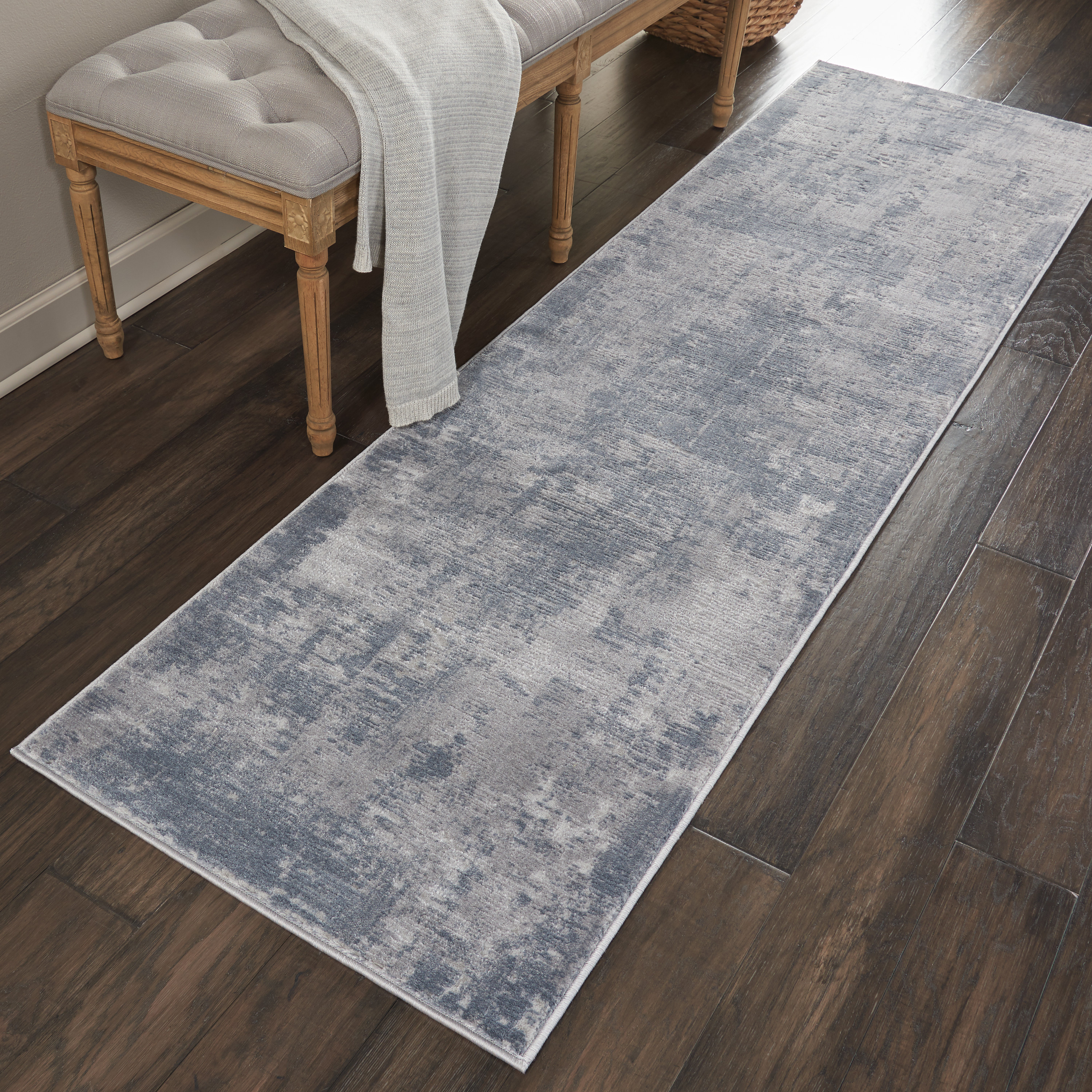 grey texture rug