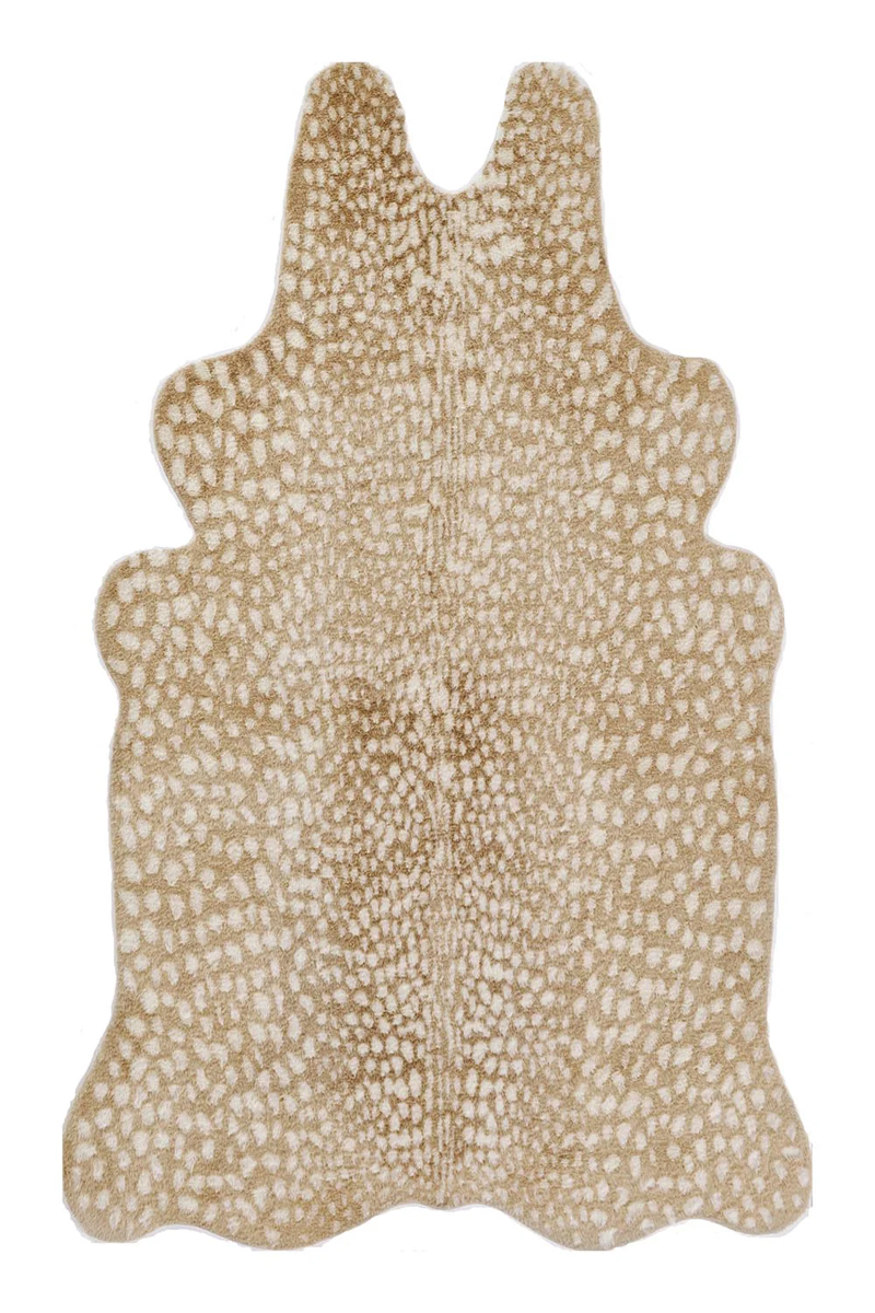 Erin Gates Acadia ACA-2 Beige Deer Print Rug