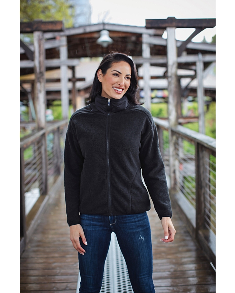 Cutter & Buck Cascade Eco Fleece Womens Full Zip Jacket - Cutter & Buck