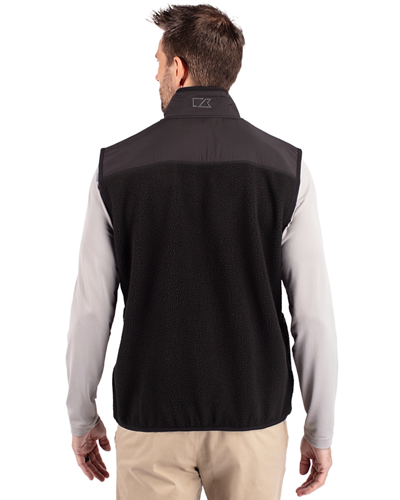 Cutter & Buck Cascade Epic Comfort Recycled Sherpa Fleece Mens Big ...