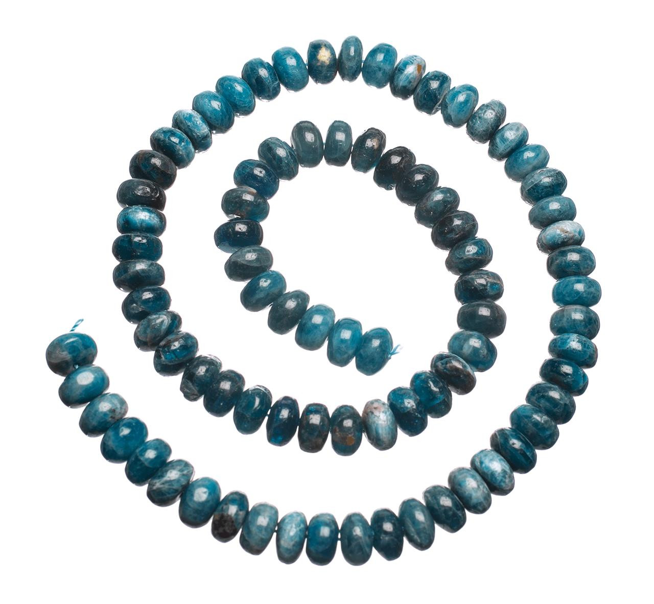 Apatite (Brazil) 8mm Rondells AP1b