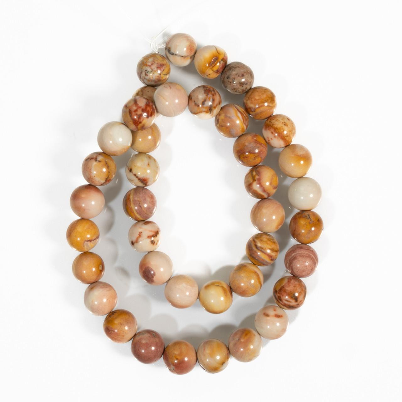 Hidden Valley Jasper(Idaho) 10mm Rounds HVJ10b - Rincon Trading