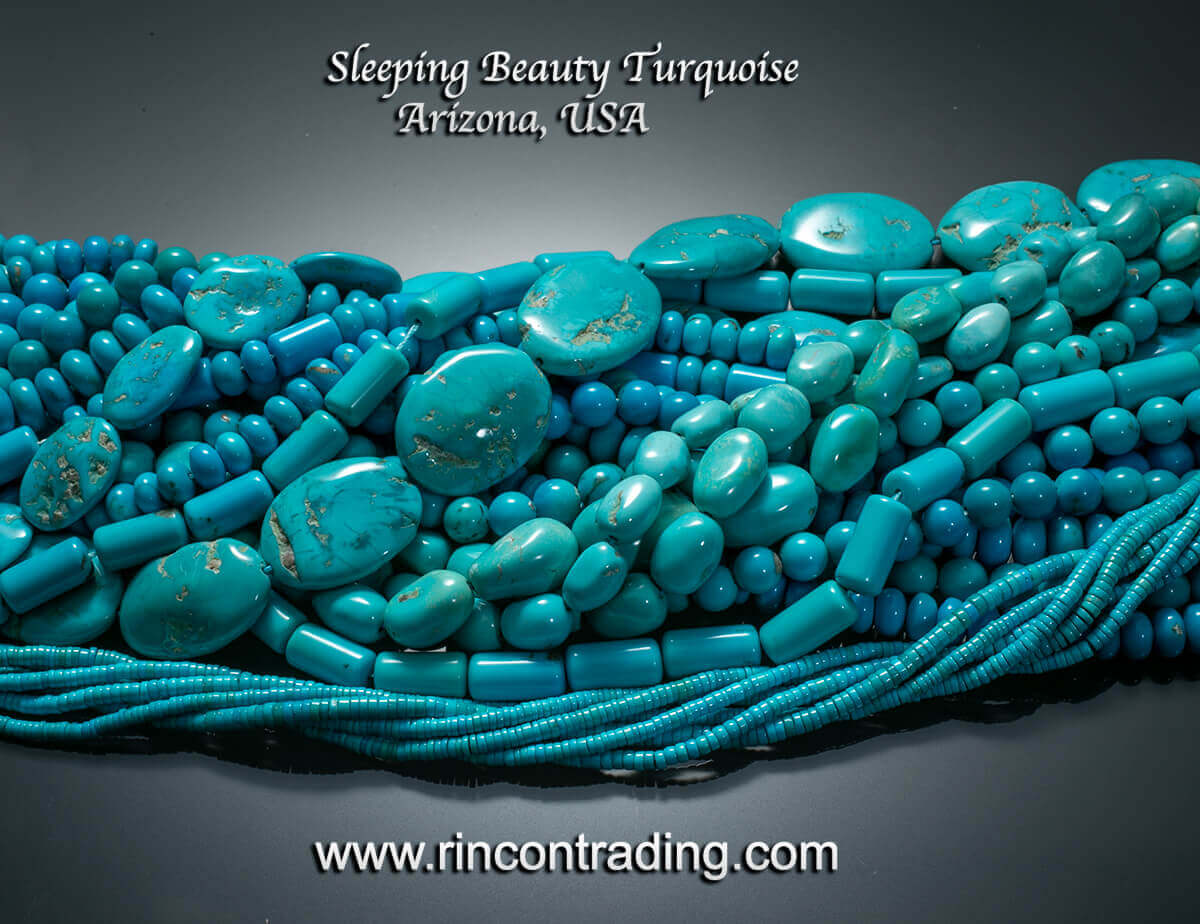 Sleeping Beauty Turquoise-from Globe,Arizona - Rincon Trading