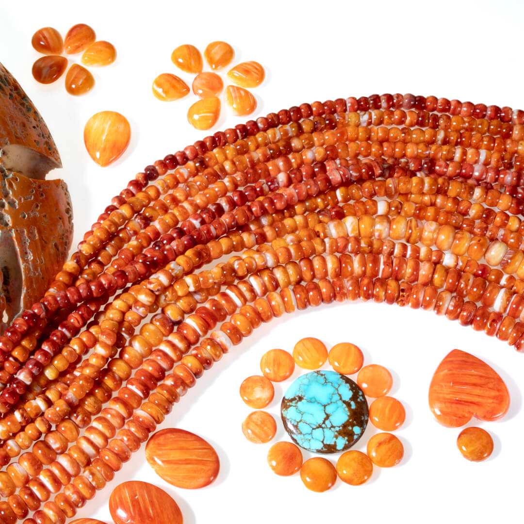 The Beauty of Spiny Oyster Beads & Cabochons - Rincon Trading