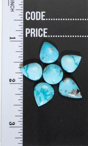 Mina Maria Natural Turquoise Set-Sonora,Mexico NATC20a