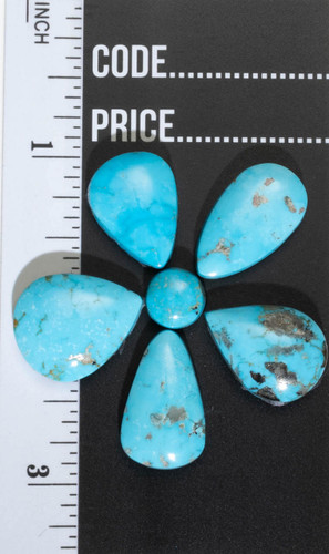 Mina Maria Natural Turquoise Set-Sonora,Mexico NATC20i