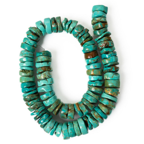 Chilean Turquoise Disc 12-13mm CHID1 - Rincon Trading