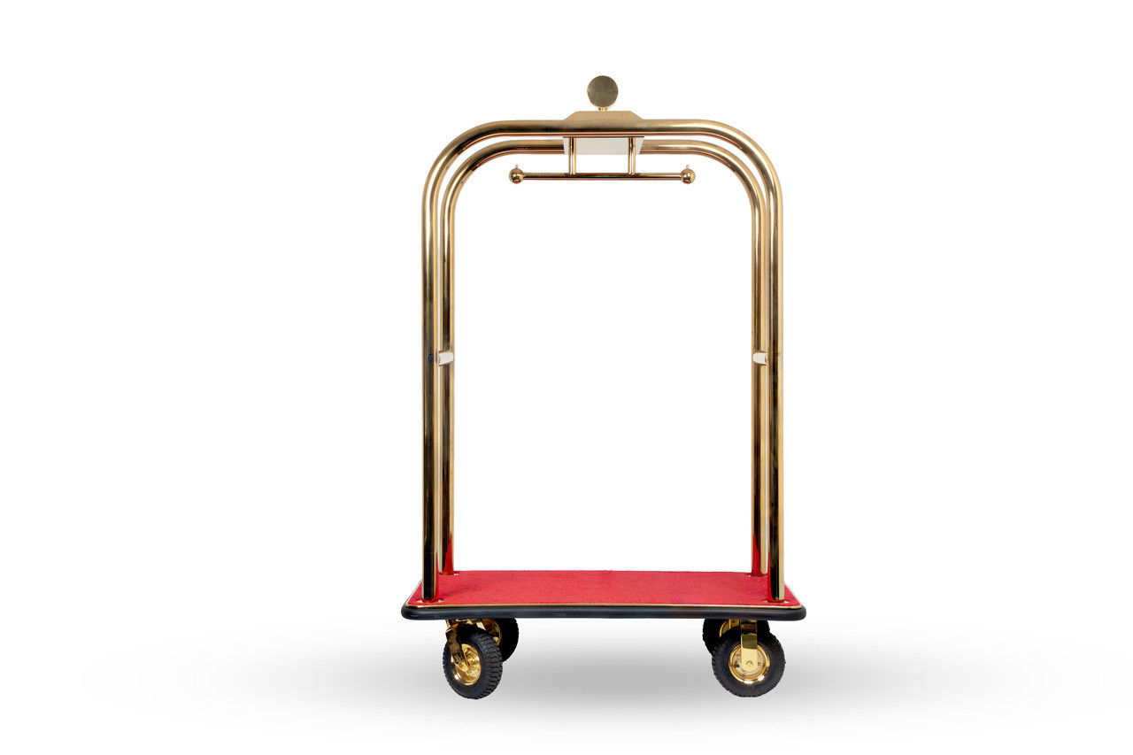 Executive Bellman's Cart- Titanium Gold Finish- Bellman's Carts ...