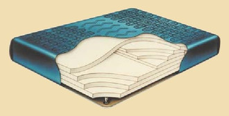 Hardside Waterbed | Lumbar Support Water Bed