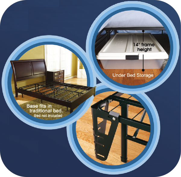 Waterbed Platform Frame | Heavy Duty waterbed Base