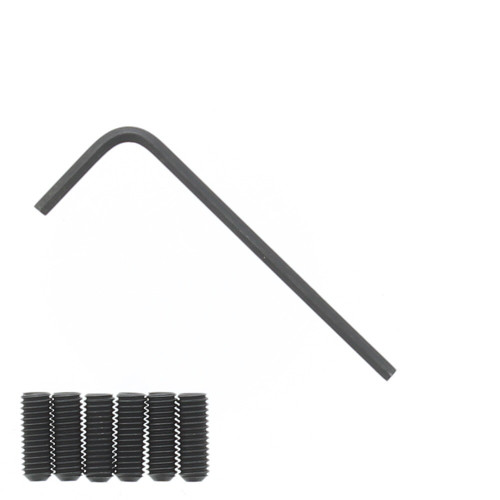 Replacement Screw Set, (6) set screws and (1) hex key - SSK - REGIS ...
