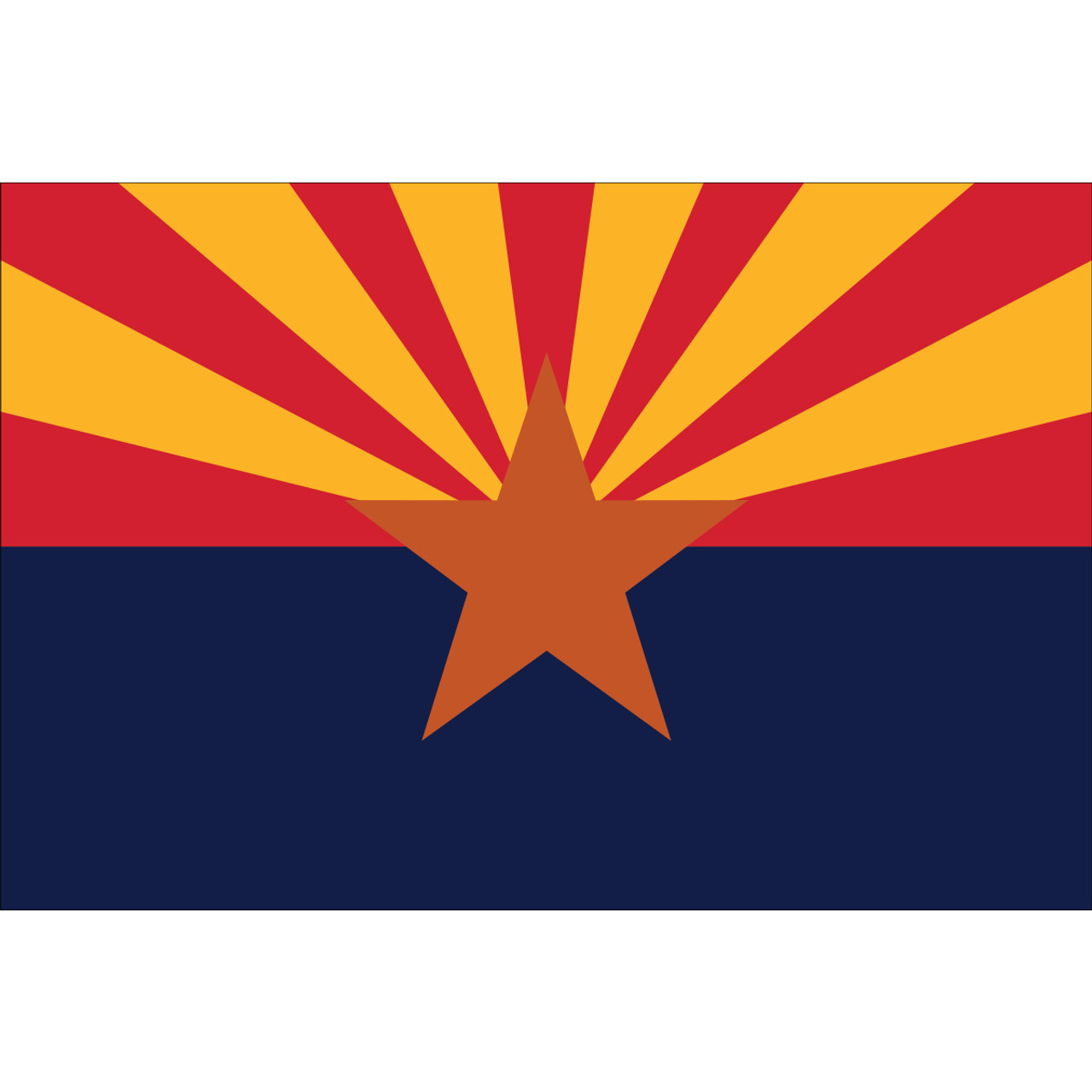 Arizona Flag | Car Flags and Accessories | Flagpole Store
