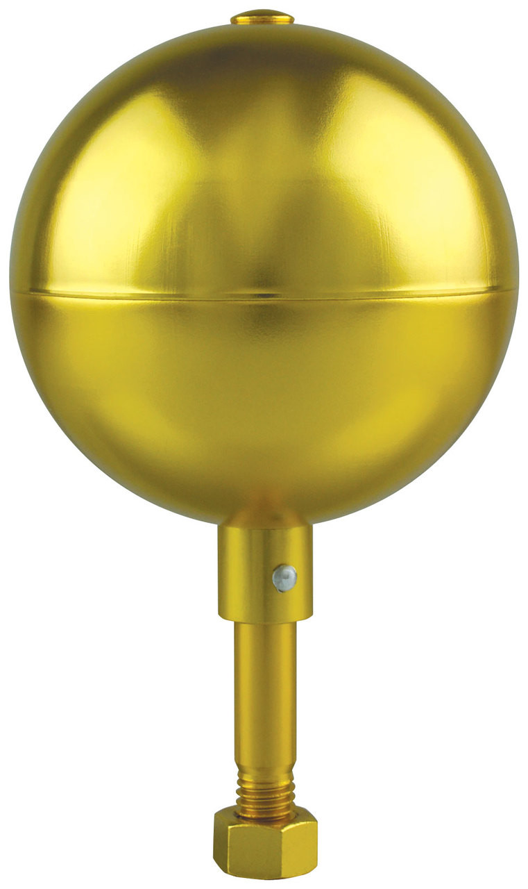 15" Gold Flying Eagle Flagpole Ornament | The Flagpole Store
