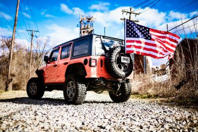 Jeep Flag Mount Kit for 18-20 Wrangler JL | Rox Offroad | Flagpole Store