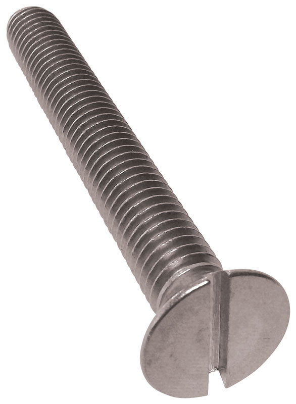 Silver Zinc Plated Steel Cleat Screw | Flagpoles, Flags, and Flagpole ...