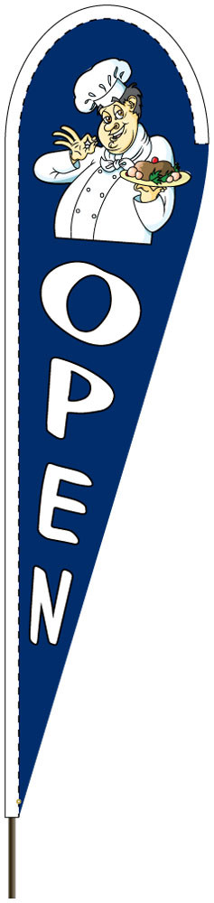 Tear Drop Flag Flagpole | The Flagpole Store