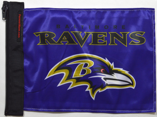 Baltimore Ravens Flag | Car Flags and Accessories | Flagpole Store