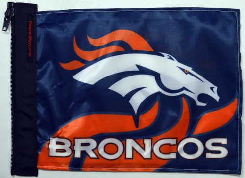 Denver Broncos Flag | Car Flags and Accessories | Flagpole Store