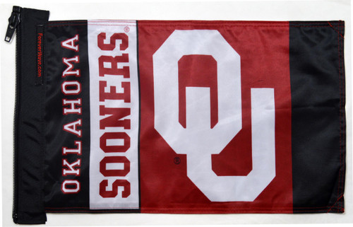 Oklahoma "Sooners" Flag | Car Flags and Accessories | Flagpole Store