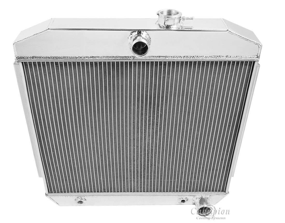 1955-1957 Chevrolet Bel Air with V8 Mounts All Aluminum Radiator ...