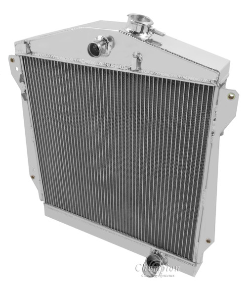 1946 Chevrolet DP All Aluminum Radiator - Reliable Radiator