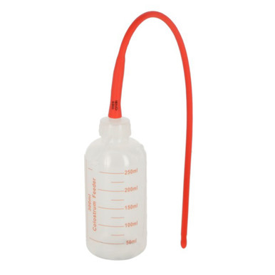 Kerbl Colostrum Feeder Bottle with Latex Tube - Homestead Farm Supplies