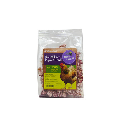 Nature's Grub Fruit & Berry Popcorn Treat - 20g - Homestead Farm Supplies
