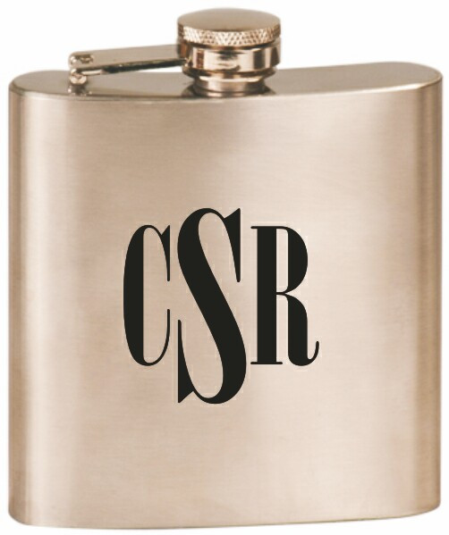 Personalized Stainless Steel Flask Gift Set | Groomsmen Gifts