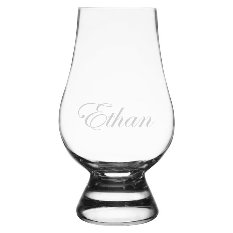 Personalized Glencairn Glass Custom Engraved Diamond Initials ...