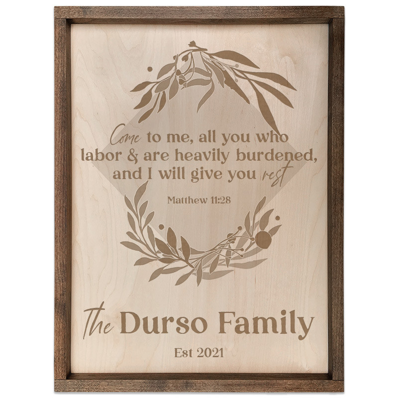 Originals - Pacific Crest Plaques - Personalized Scripture Plaques ...
