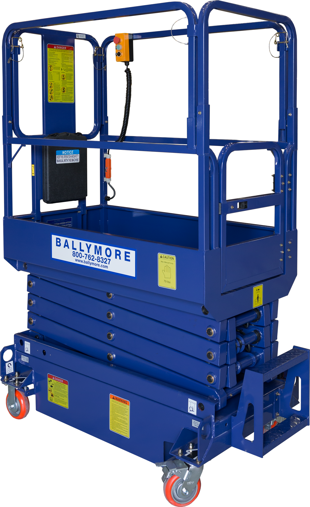 MSL-12 - 19' Mini Scissor Lift - Ballymore Safety Products