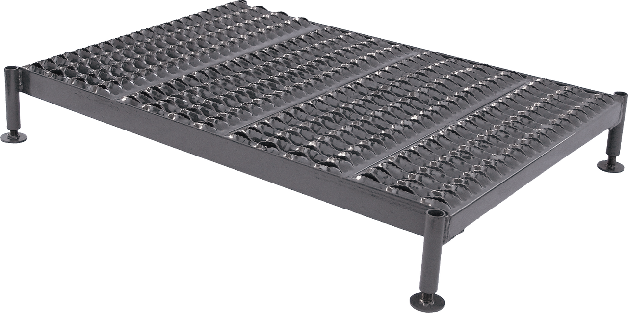 Adjustable Height Steel Work Platform, Adjustable from 5" to 8", 24 ...