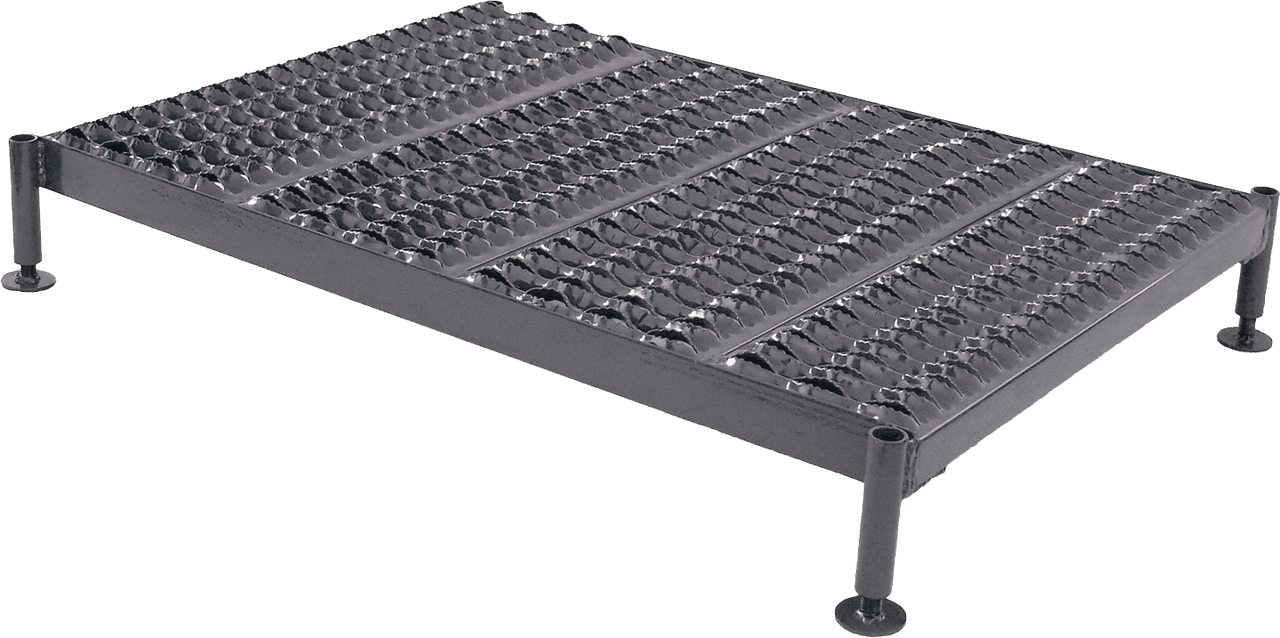 Adjustable Height Steel Work Platform, Adjustable from 9" to 14", 24 ...