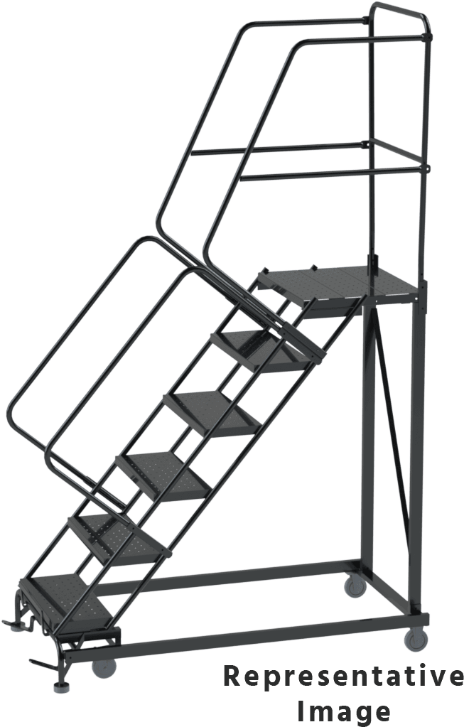 Heavy Duty 6 Step, 50 Degree Slope Ladder, P, Cal - Ballymore Safety ...