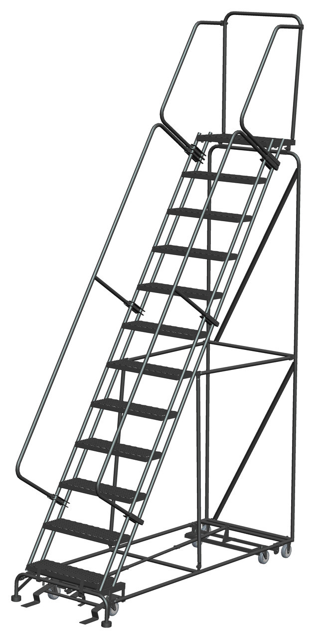 All Direction Ladders, All Directional, 12 Step, 32 In Wide Base, 14 in ...