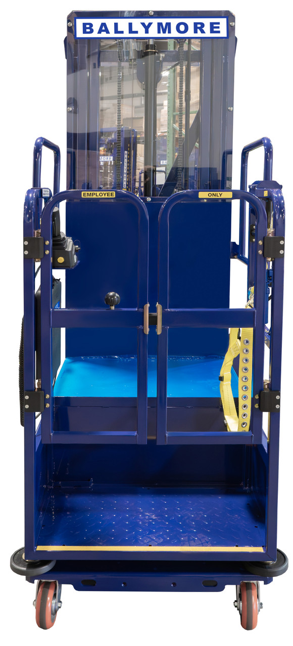 PS-12DRV - Drivable Power Stocker Vertical Mast Lift - Ballymore Safety ...