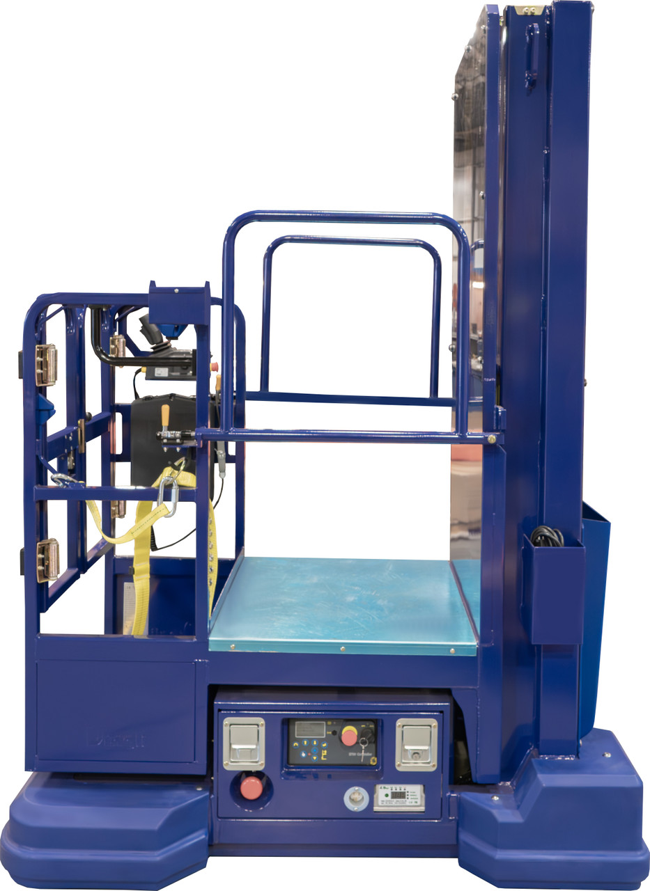 PS-15DRV - Drivable Power Stocker Vertical Mast Lift - Ballymore Safety ...