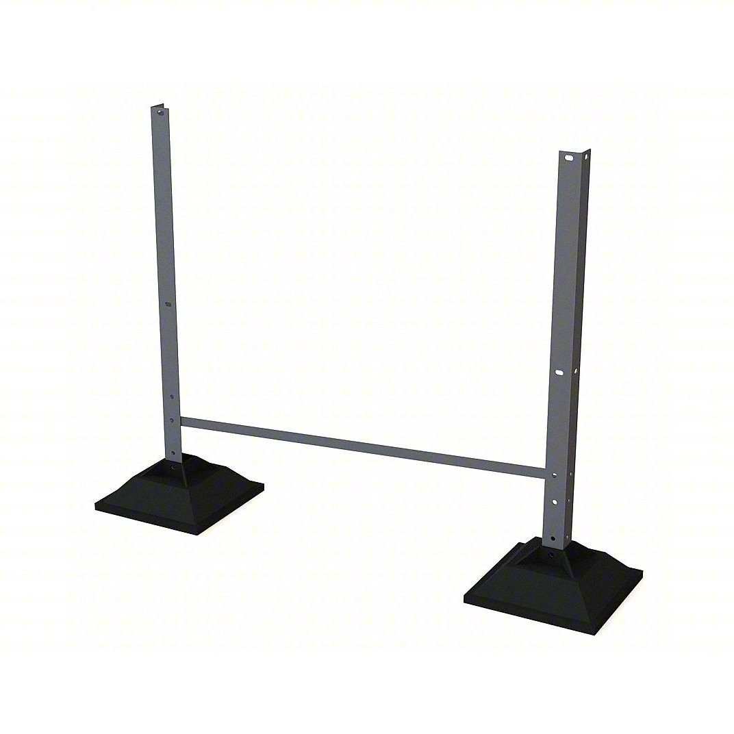 Tri-Arc Support Leg: 20 in Overall Height, 36 in Overall Wide, 500 lb ...