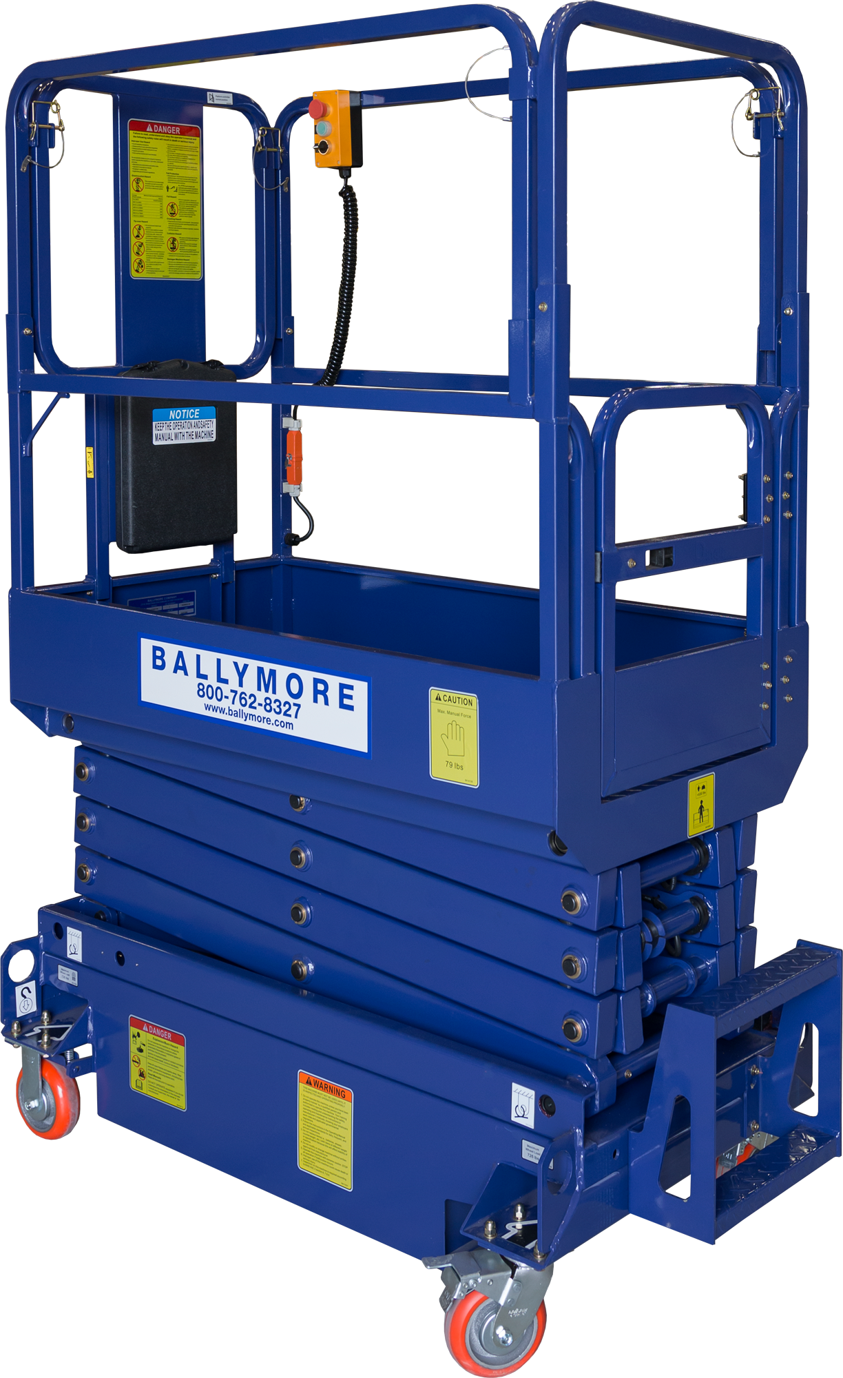 MSL-12 - 19' Mini Scissor Lift - Ballymore Safety Products
