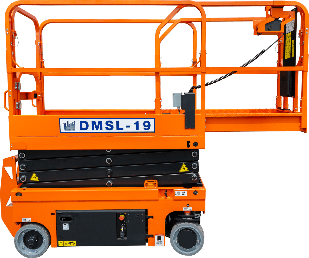 DMSL-26 - Ballymore Drivable Mini Scissor Lift 26' Platform, 500 Lb ...