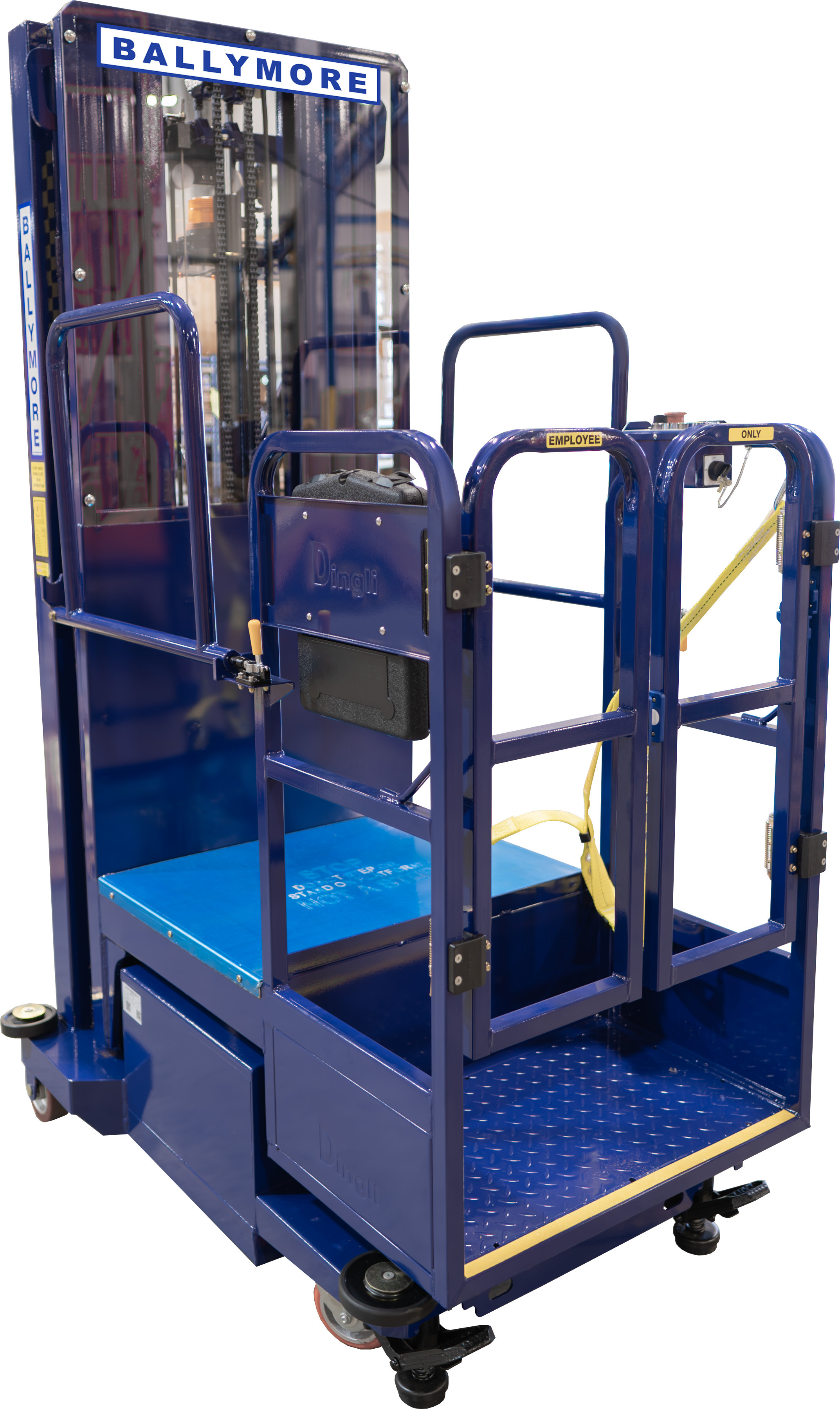 PS-10 - Ballymore Personnel Lift: Push-Around, Battery, 650 lb Load ...