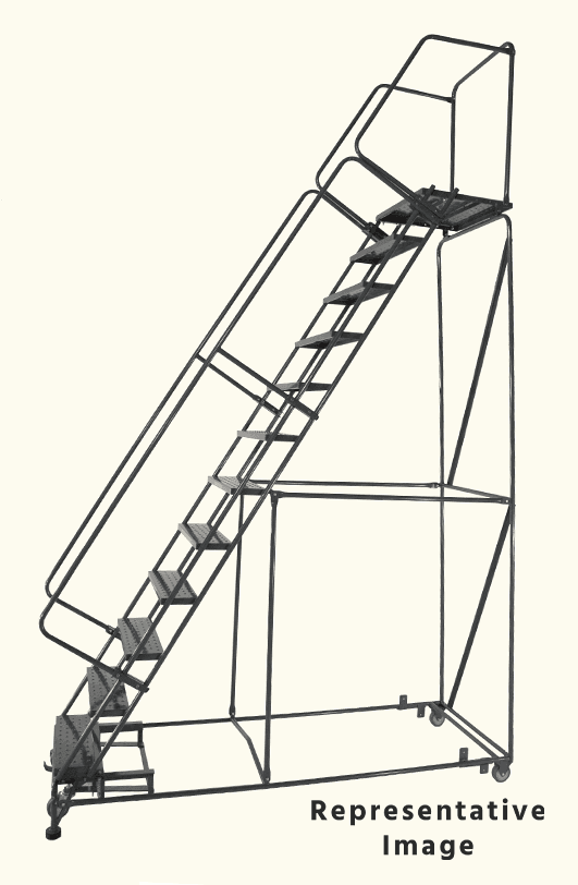 Weight-Actuated Series Ladders, Weight Actuated, 15 Step, 40 In Wide ...